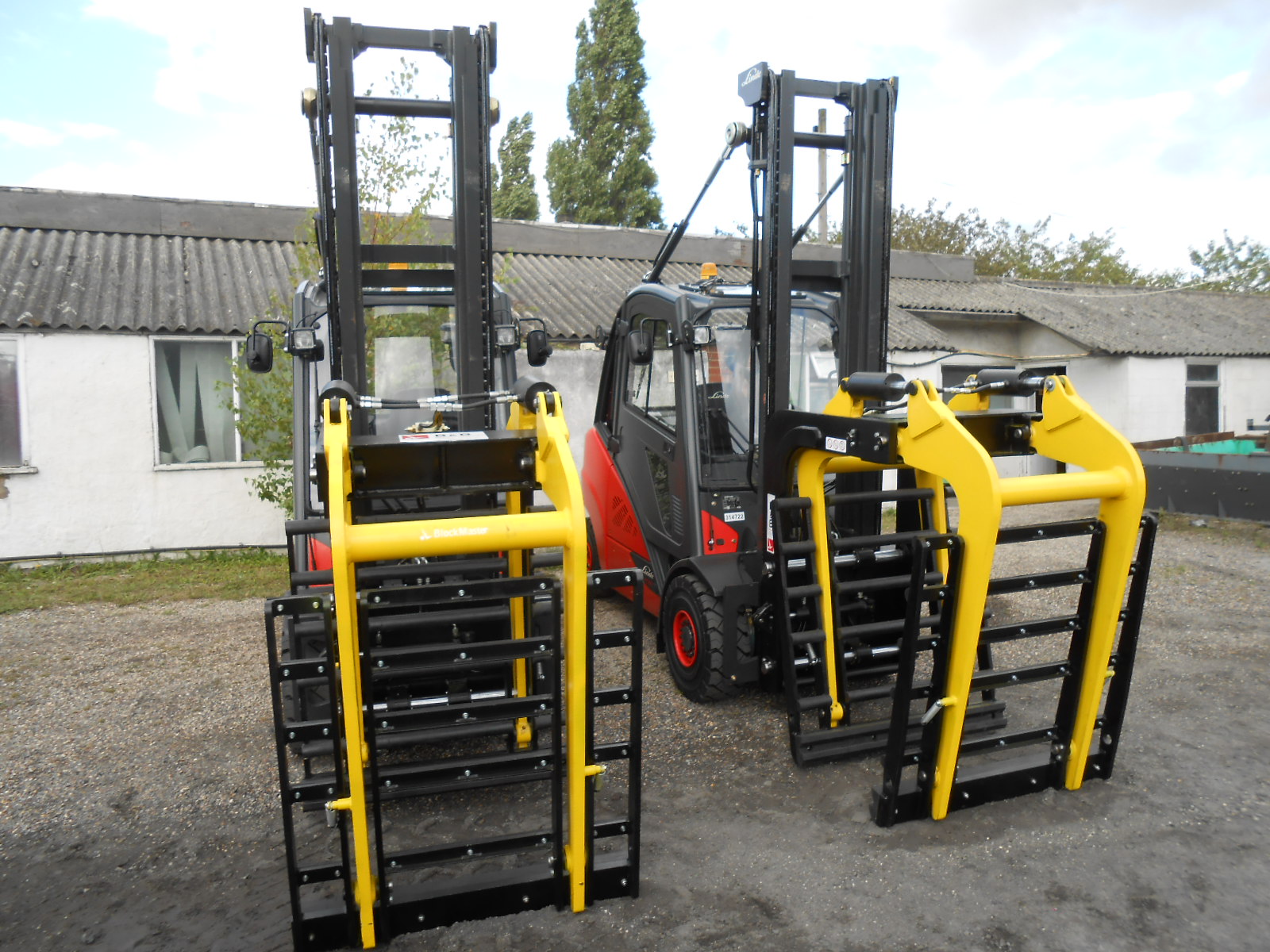 WR250 Single Overhead Block Clamp - B&B Attachments Ltd