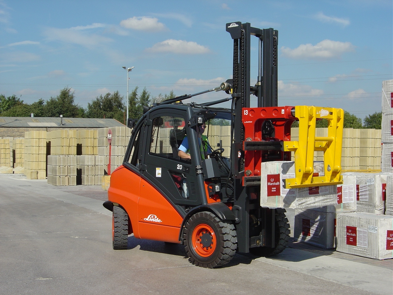 K320 Overhead Block Clamp - B&B Attachments Ltd